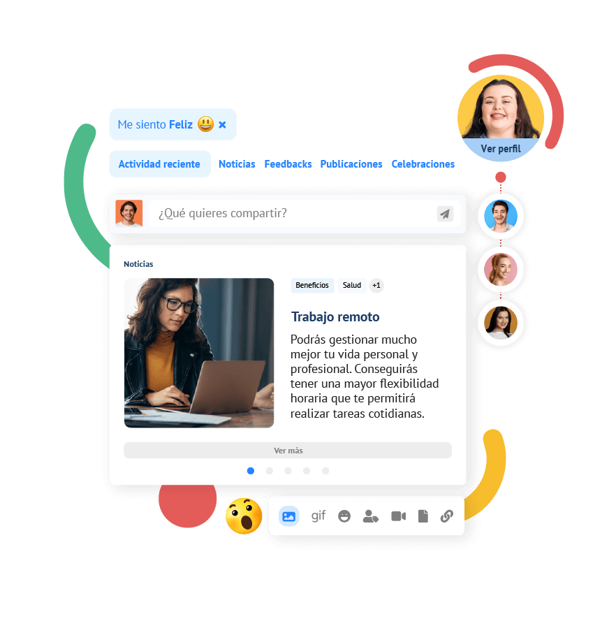 Social hub | Plataforma de Comunicación Interna + Red Social ...